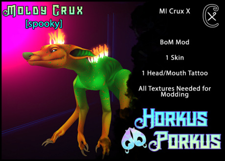 Second Life Marketplace - [HkPk] Moldy for MI Crux - Spooky